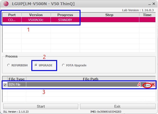 Hướng dẫn flash rom gốc LG Mobile