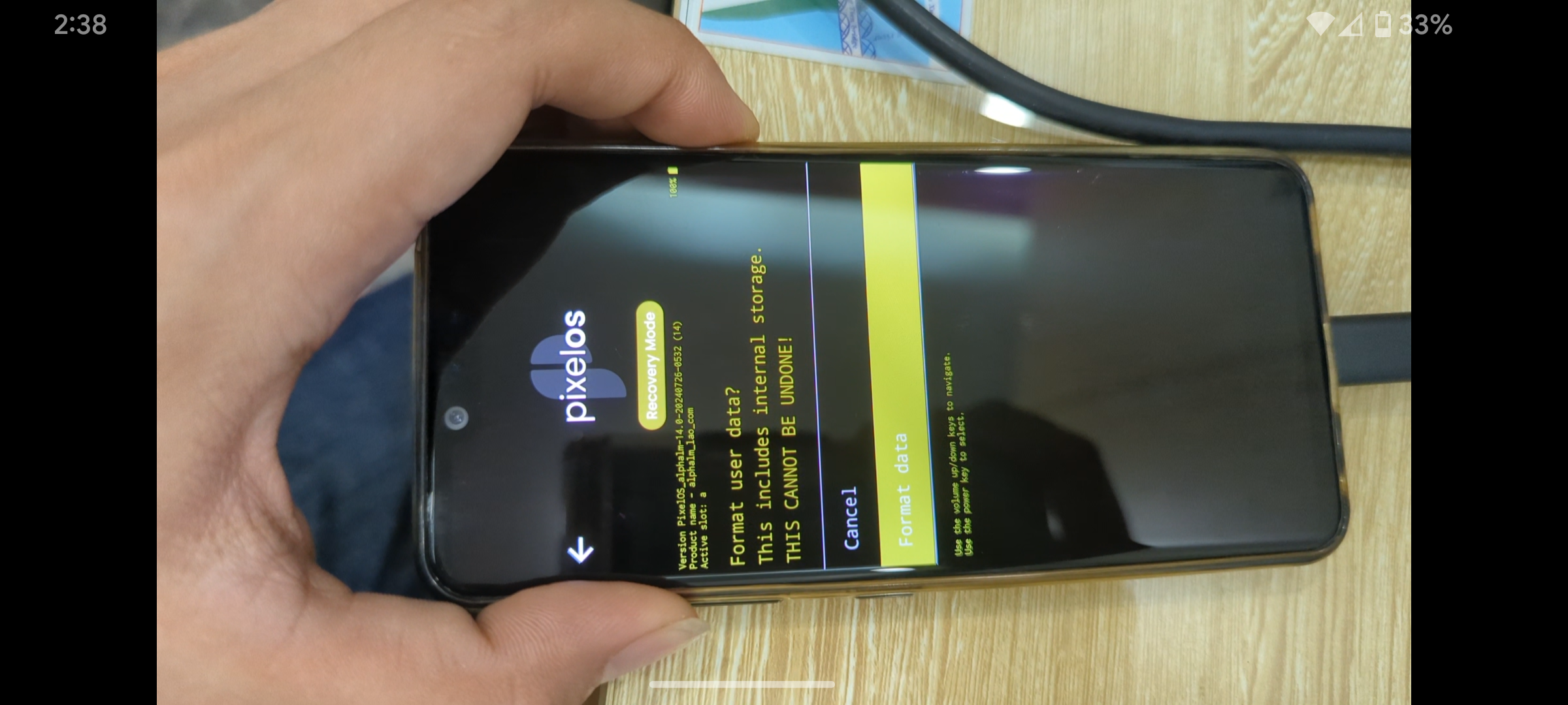 [ROM] [14] PixelOS 14 LG V60