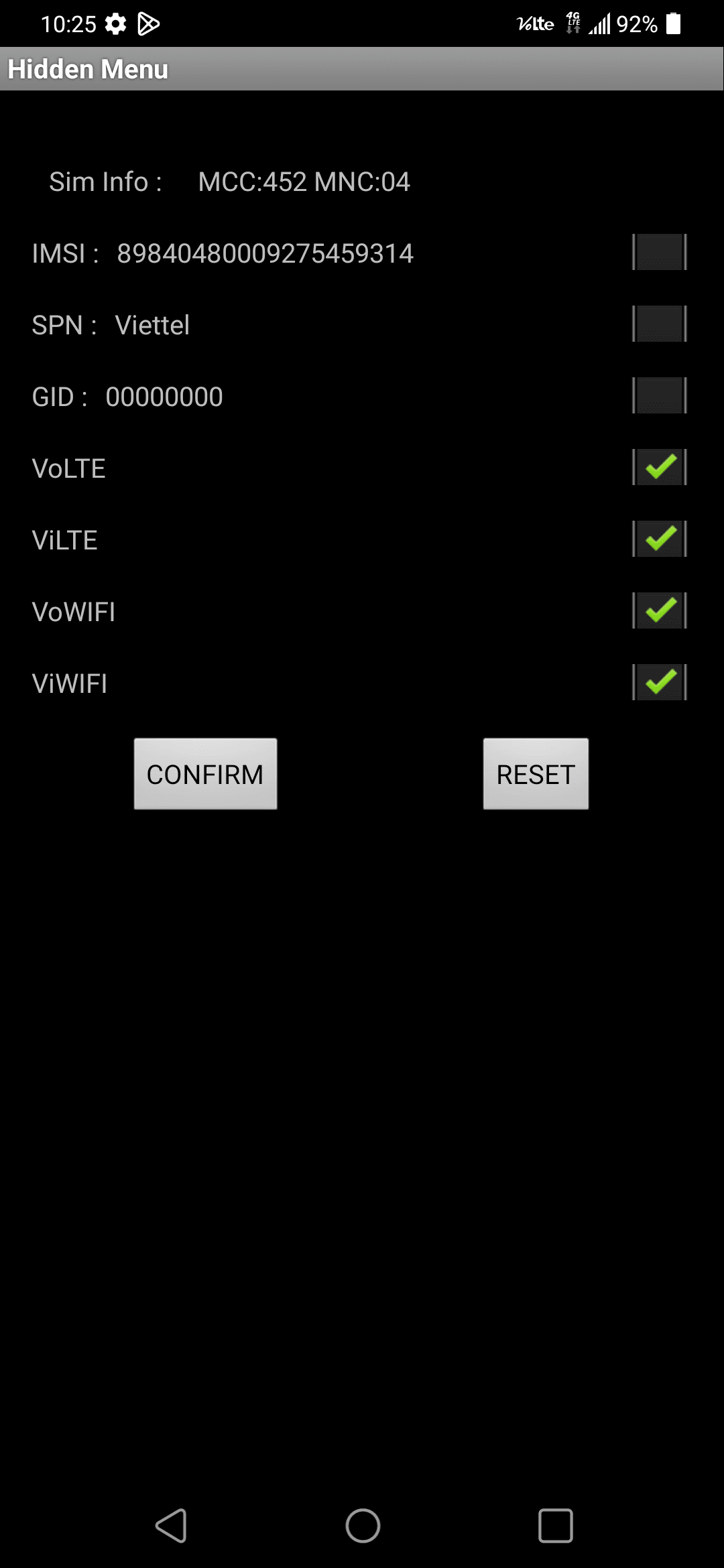 Hướng dẫn bật Volte trên LG V60, V50, G8, G8x Velvet
